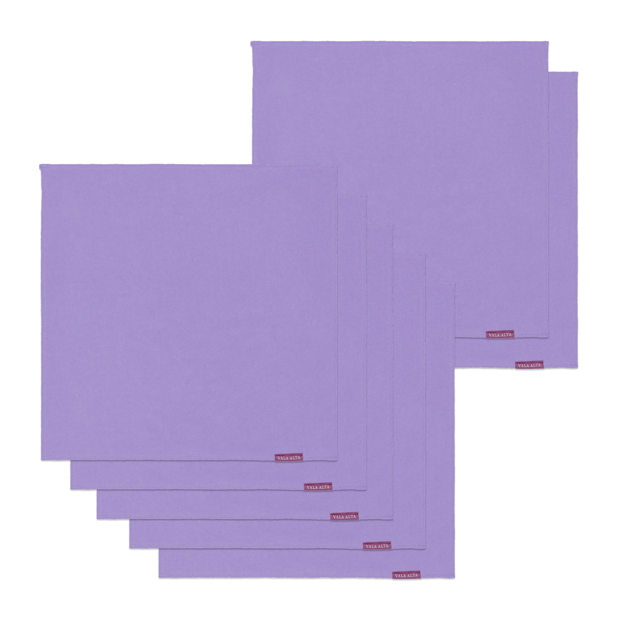 Lavender - Irish Linen Handkerchief - Made in the USA - 16" – Vala Alta